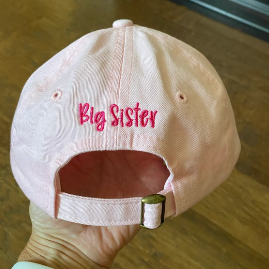 Custom Back of Baseball Hat Embroidery Add-On – Bows and Belongings